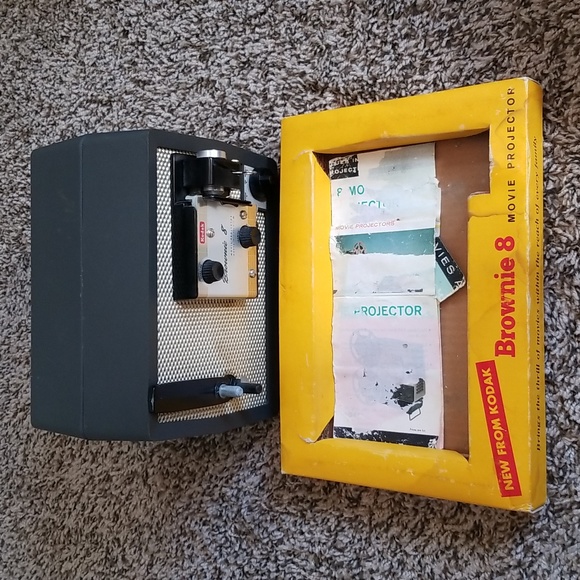 Kodak | Cameras, Photo & Video | Vintage Kodak Brownie 8 Movie Projector | Poshmark